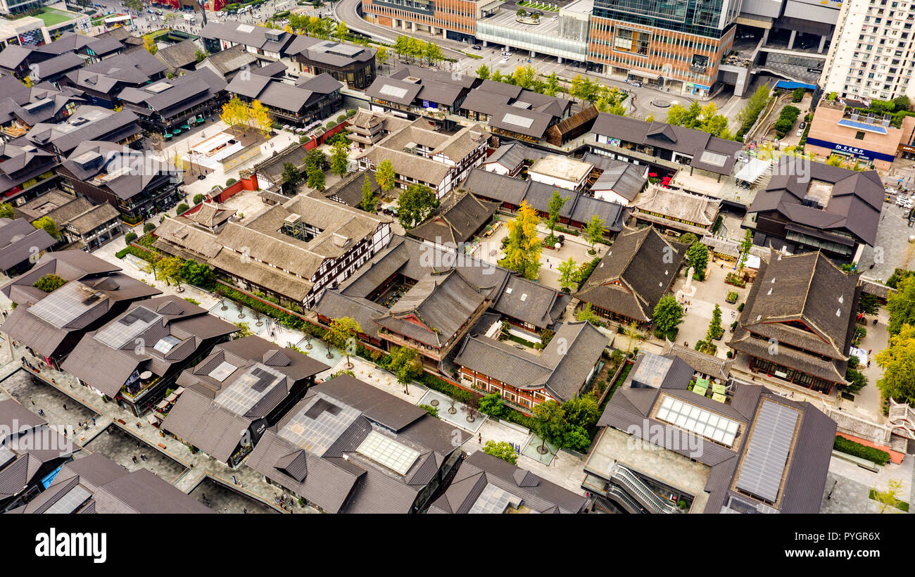 Daci Temple, Chengdu, China Stock Photo - Alamy