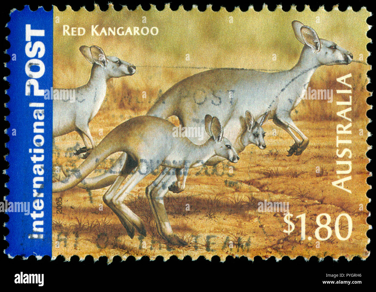 Postmarked stamp from Australia in the International series issued in ...