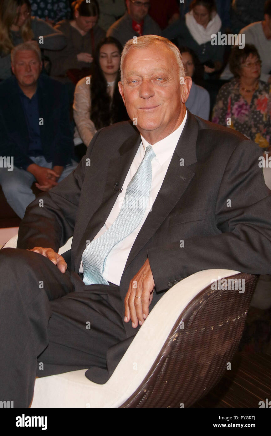 Guests at Markus Lanz Talkshow 27.09.2018 Featuring: Michael Spreng ...