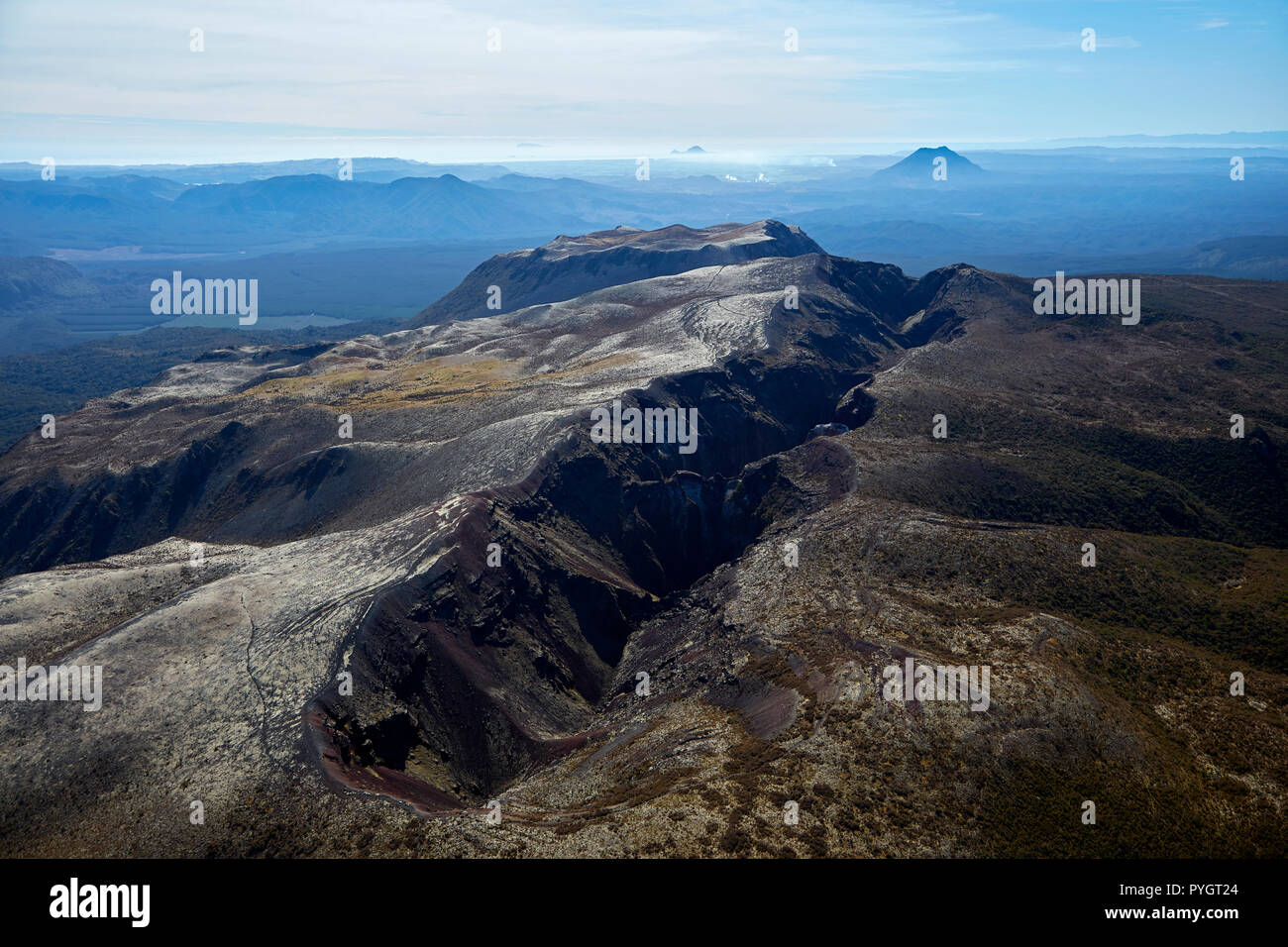 Mount tarawera hi-res stock photography and images - Alamy