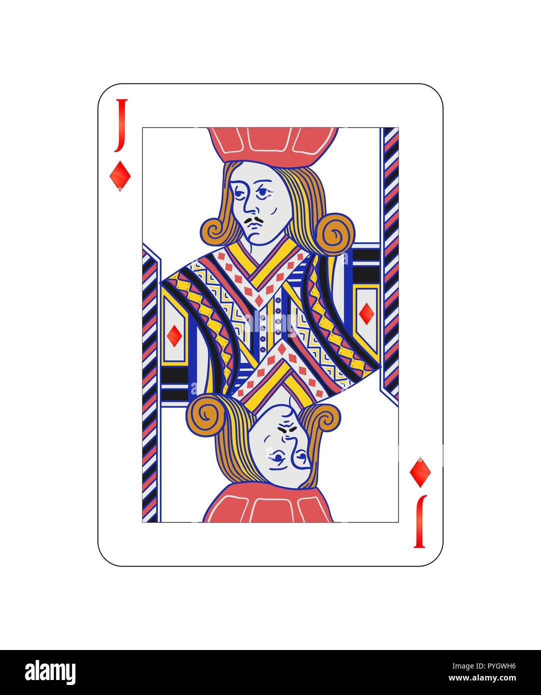 Jack of diamonds hi-res stock photography and images - Alamy
