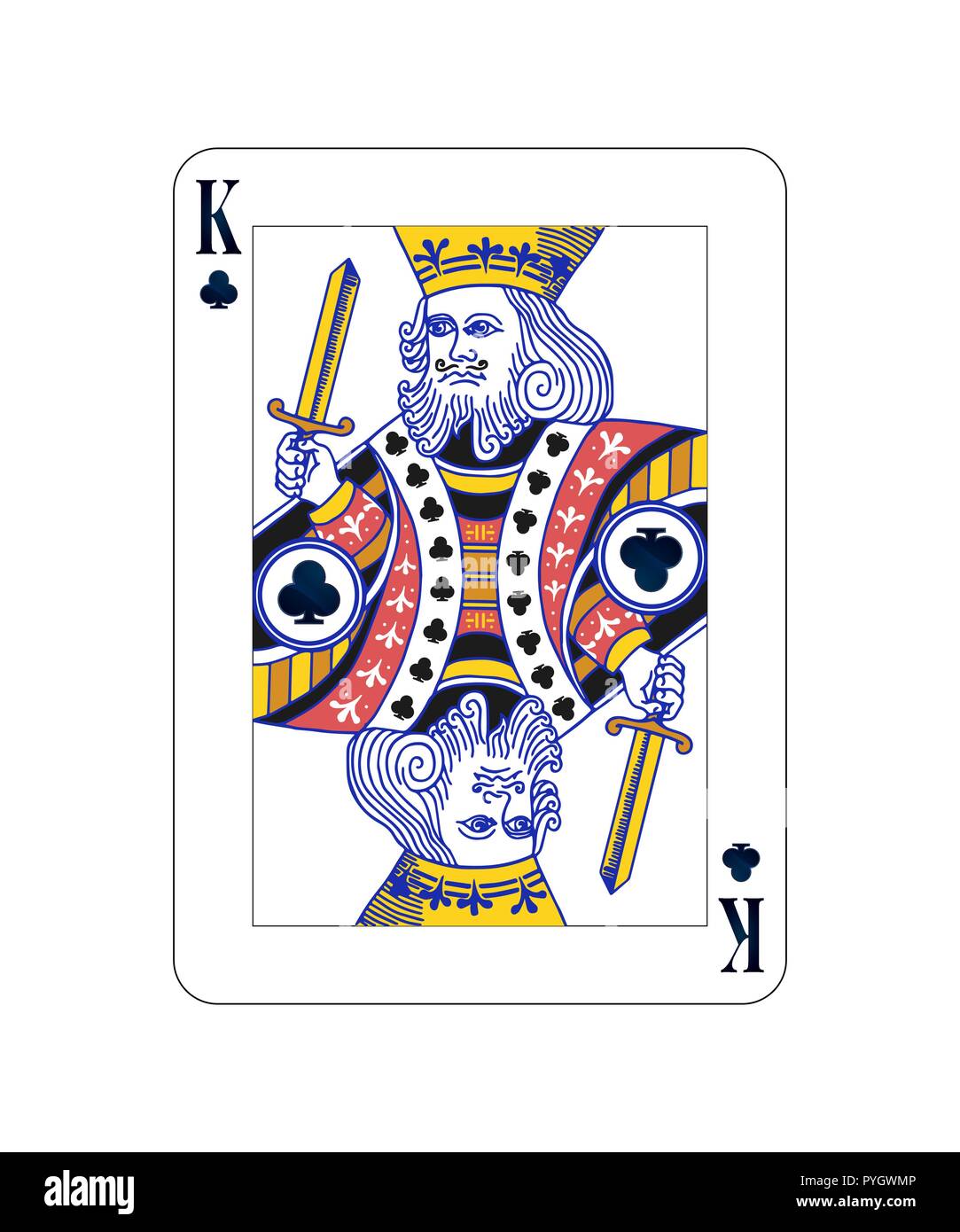 Playing card joker back Cut Out Stock Images & Pictures - Alamy