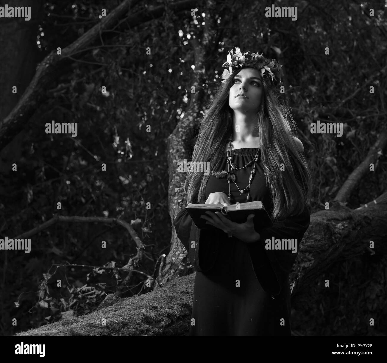 Beautiful Vintage Witch Photography