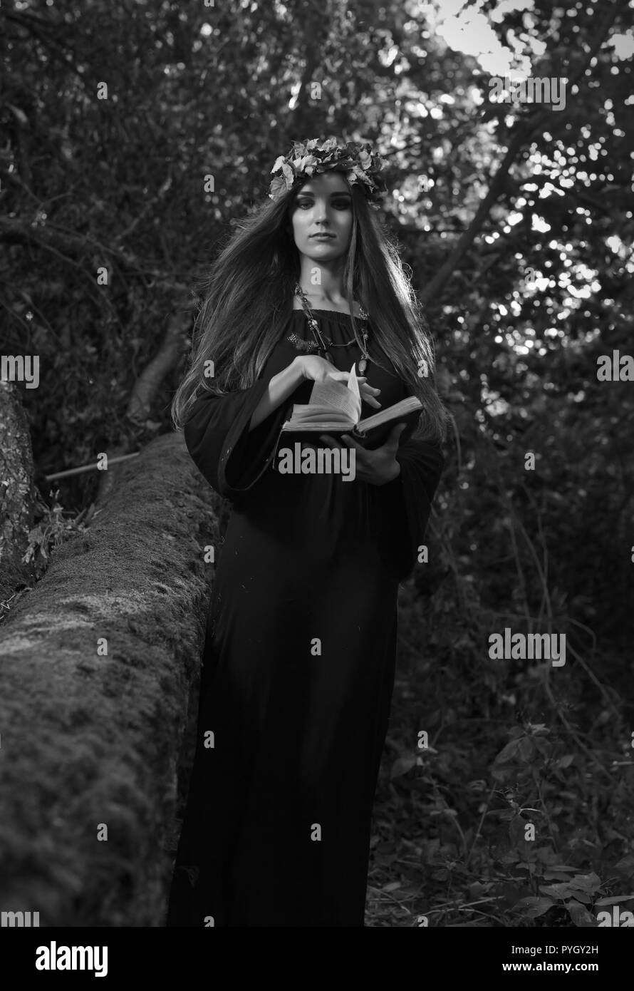 Beautiful Vintage Witch Photography