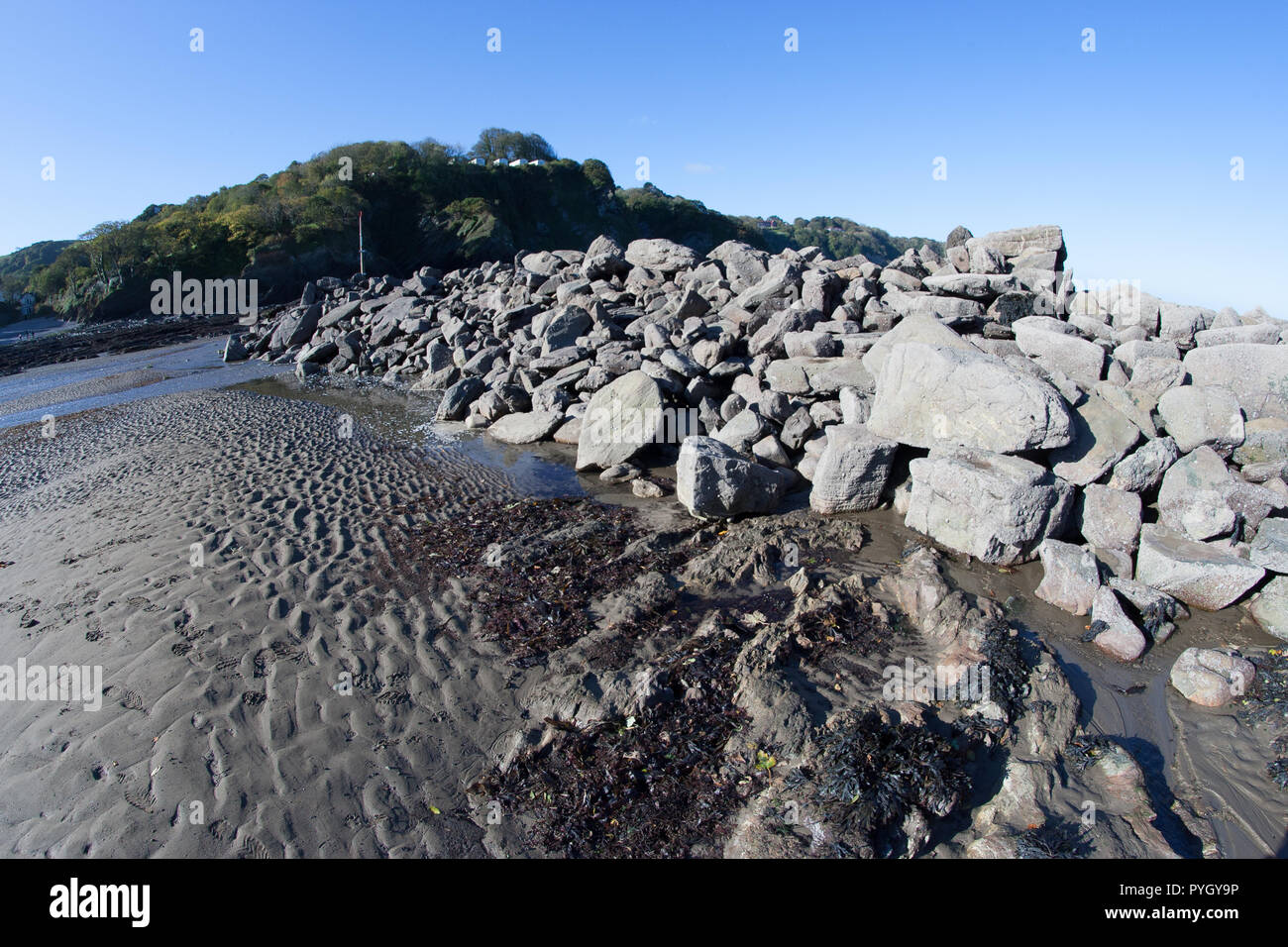 Combe Martin North Devon Stock Photo - Alamy