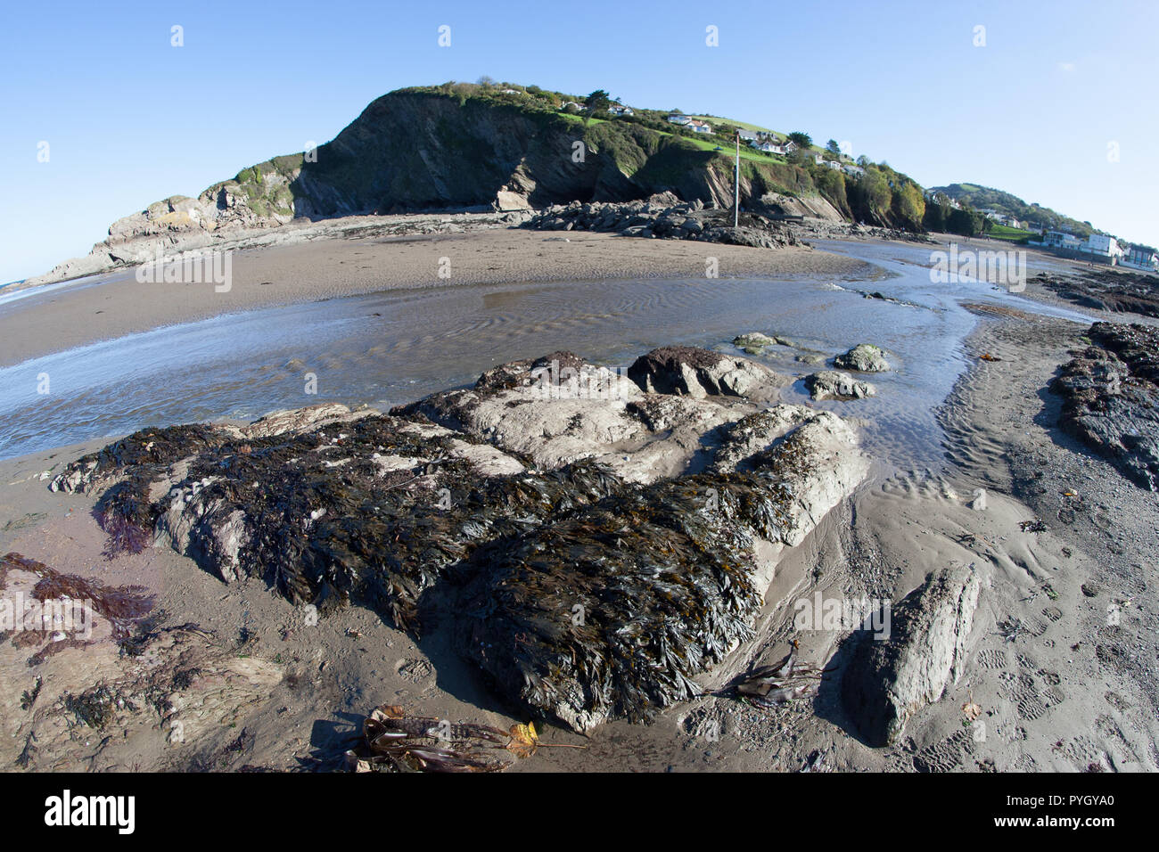 Combe Martin North Devon Stock Photo - Alamy