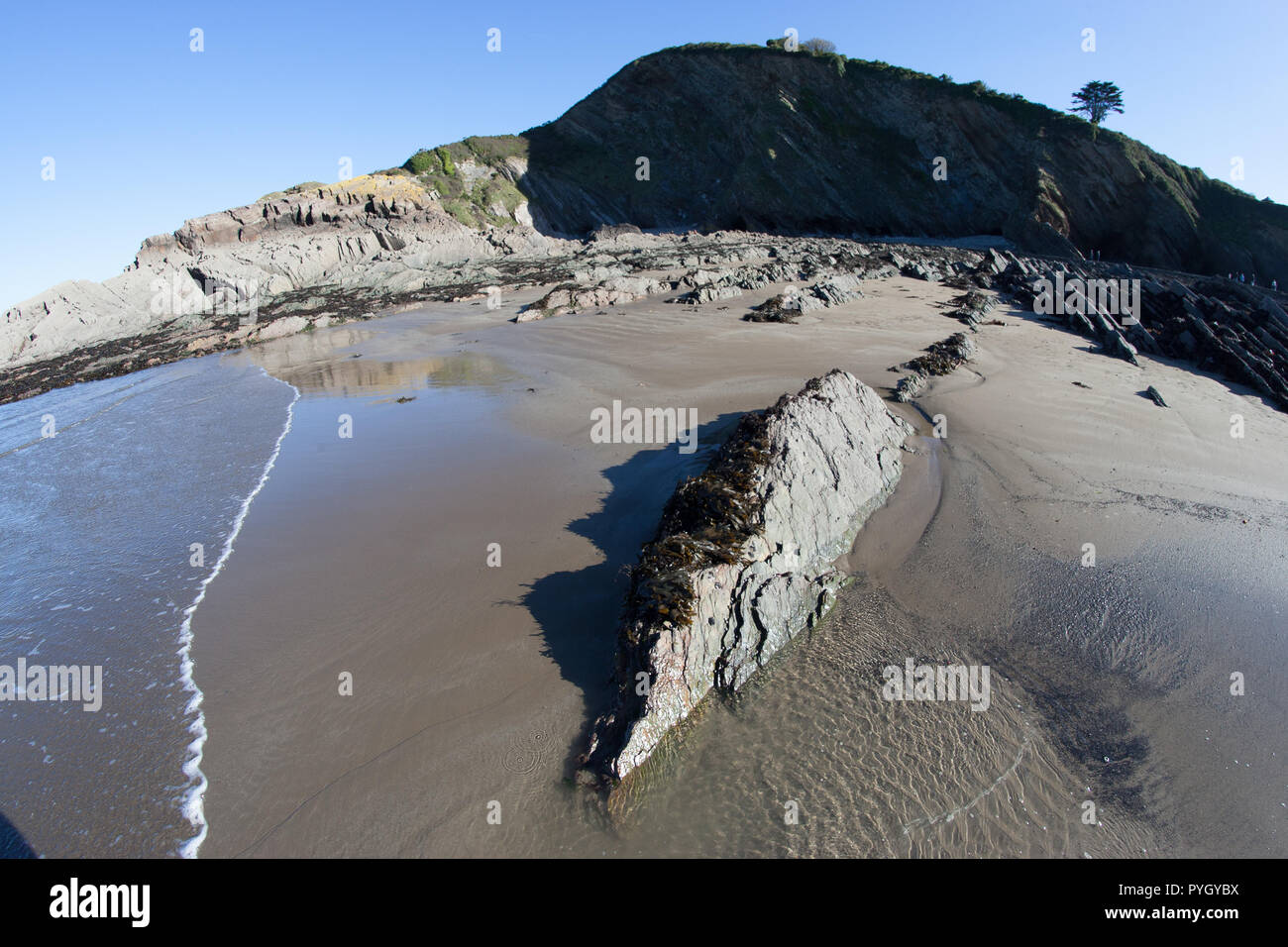Combe Martin North Devon Stock Photo - Alamy