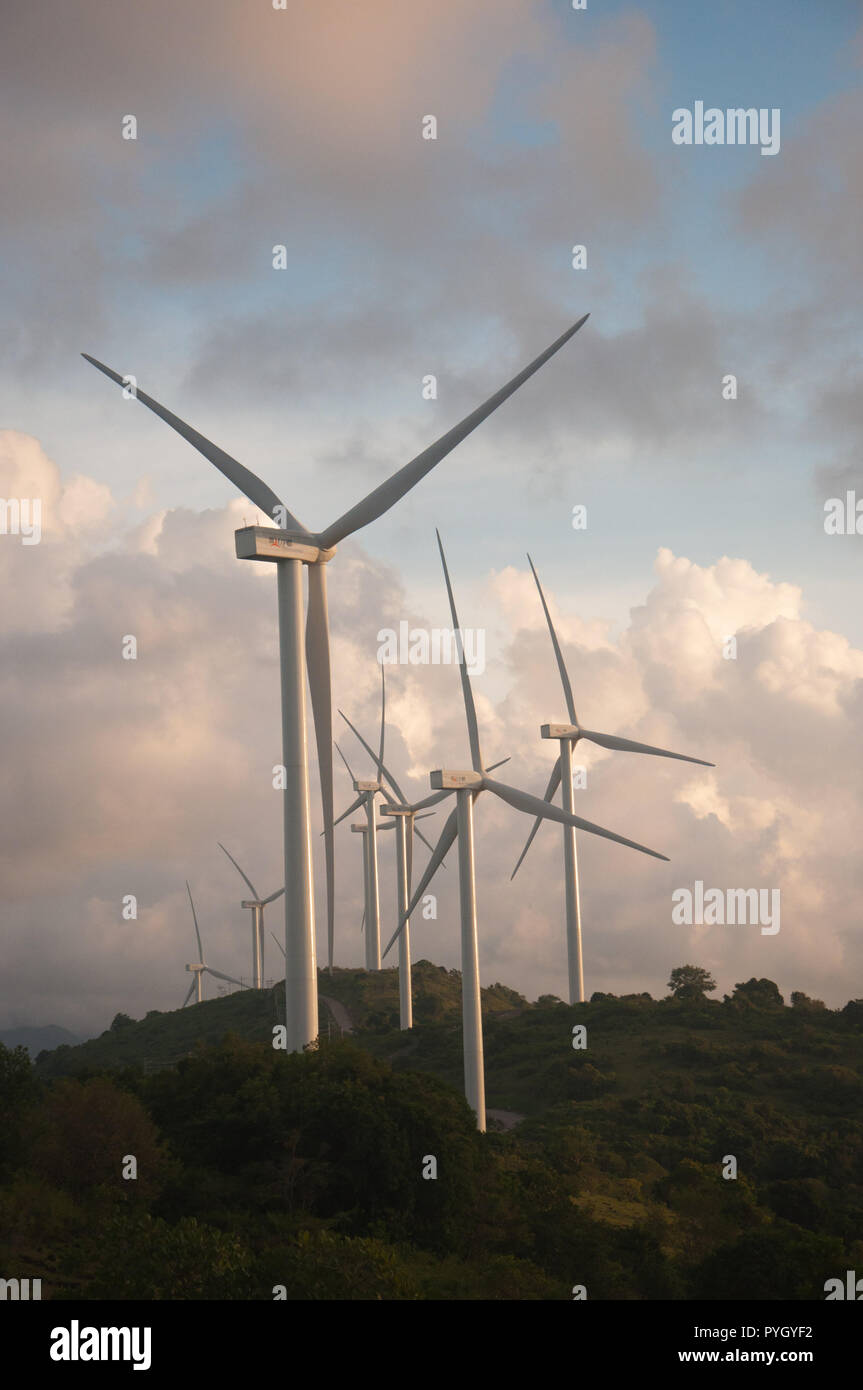 Turbines of The Sidrap WInd Farm in Sidenreng Rappang, Indonesia Stock ...