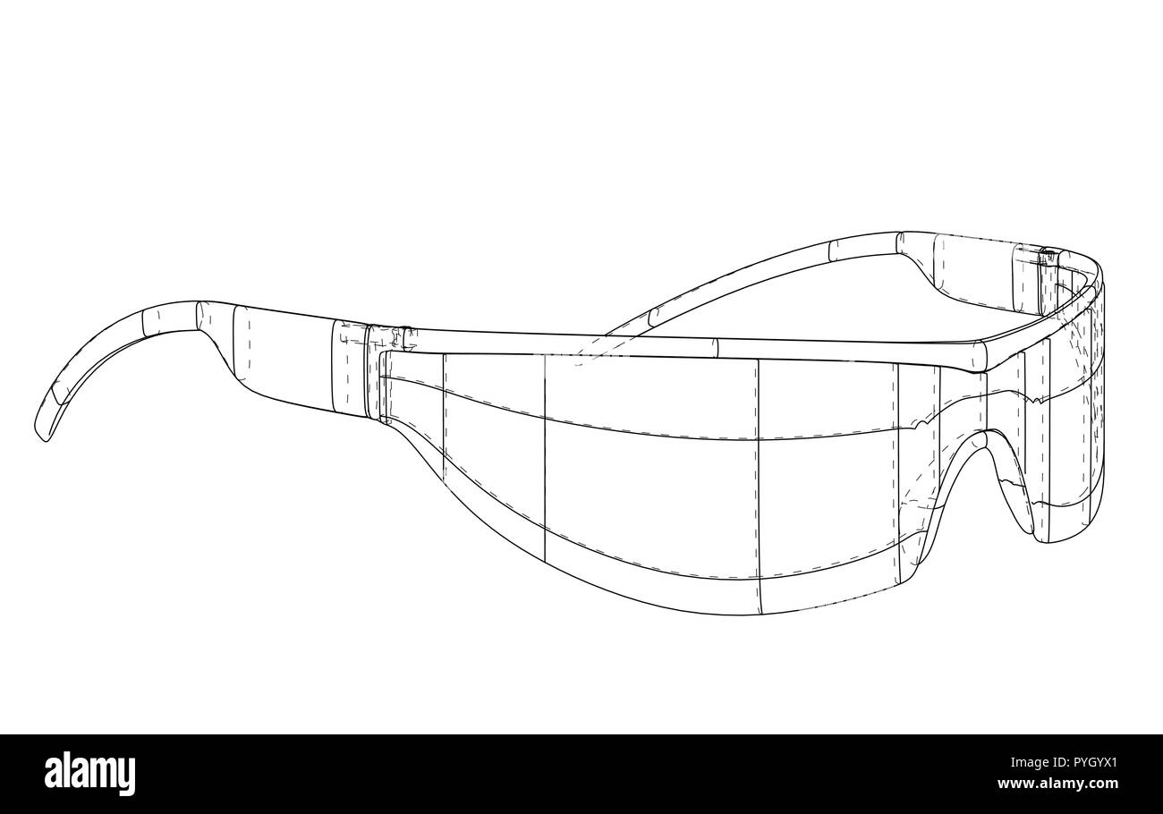 Virtual lines Stock Vector Images - Alamy