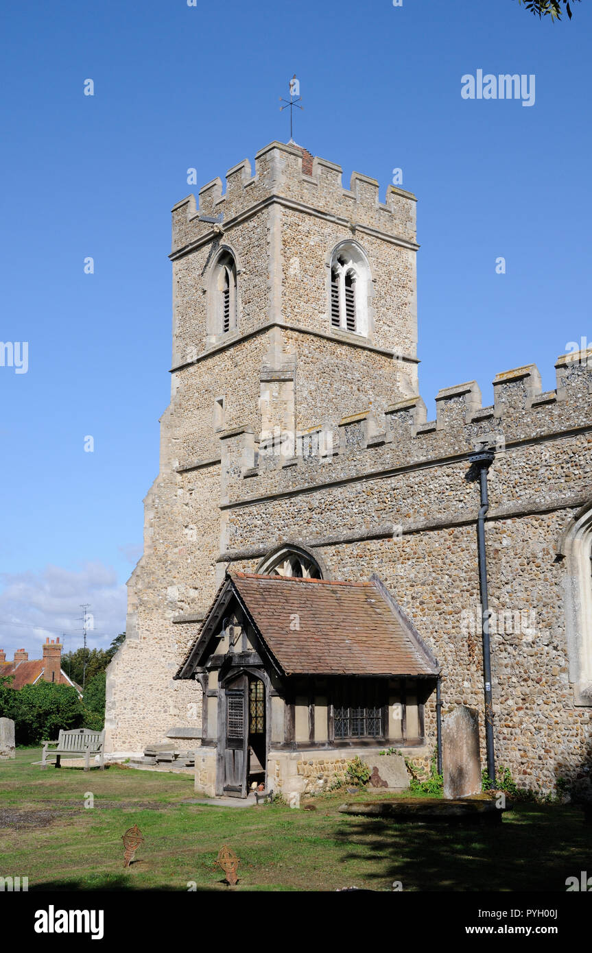 St Mary's Church, Great Wymondley, is one of only three churches in ...