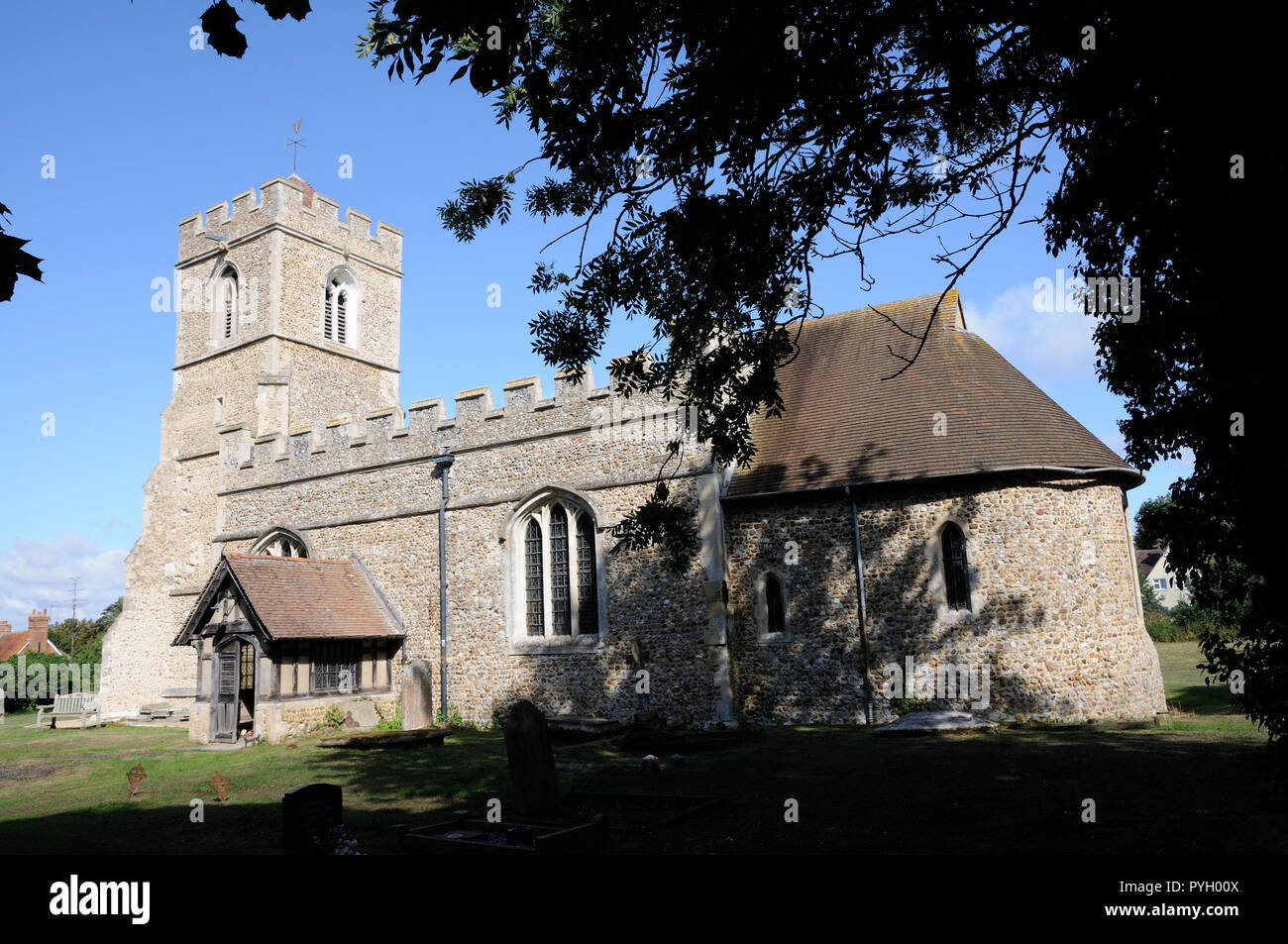 St Mary's Church, Great Wymondley, is one of only three churches in ...