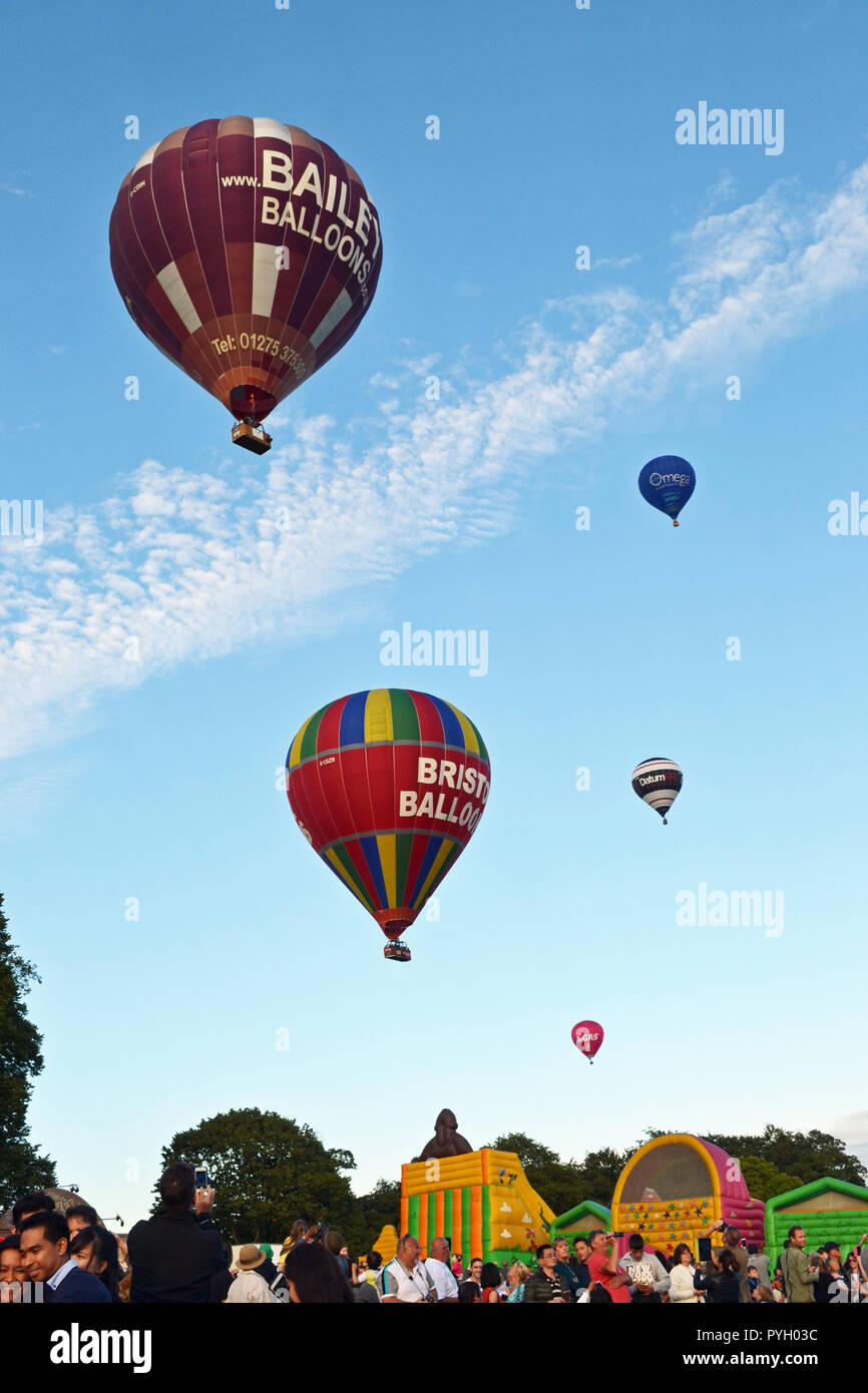 Bristol Balloon Fiesta, England, UK Stock Photo - Alamy