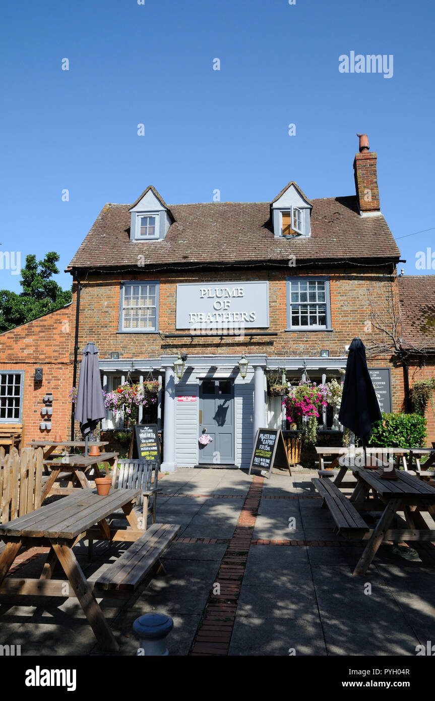 Plume of Feathers Inn, Little Wymondley, Hertfordshire, probably became ... Plume of Feathers Inn, Little Wymondley, Hertfordshire, probably became ...