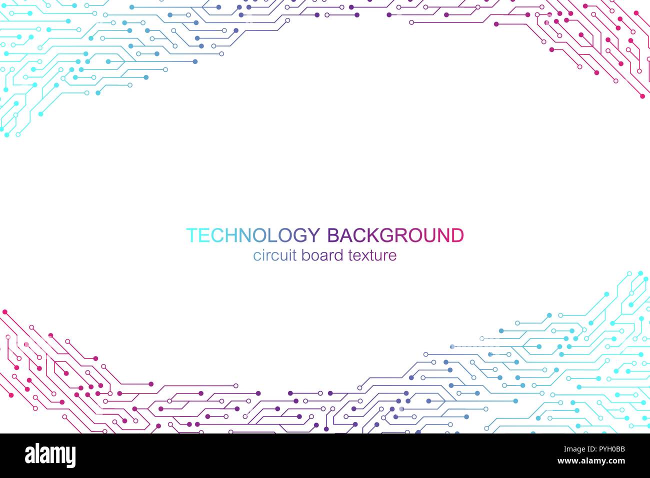 Computer motherboard vector background with circuit board electronic ...