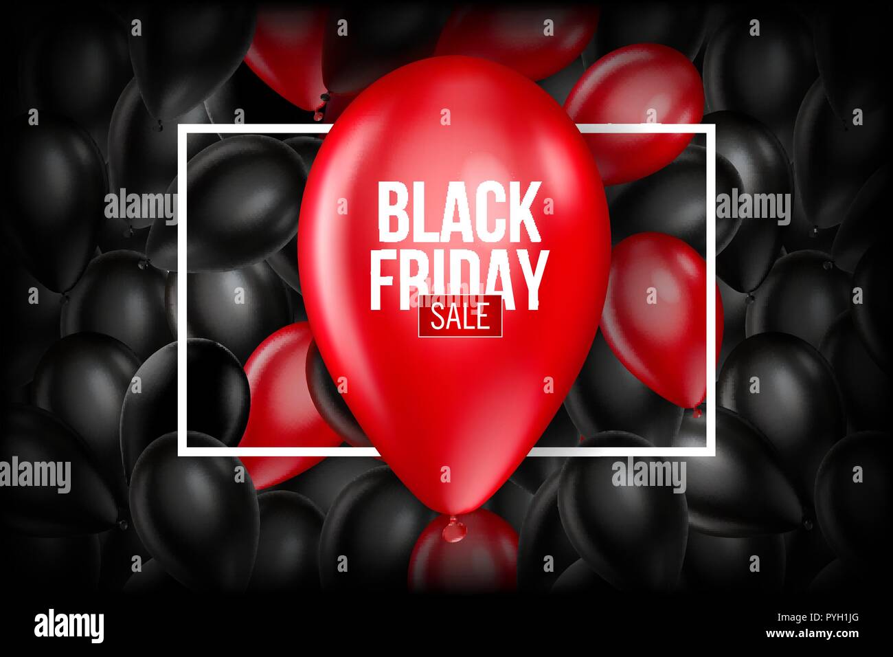 Shopping sale black friday Stock Vector Images - Alamy
