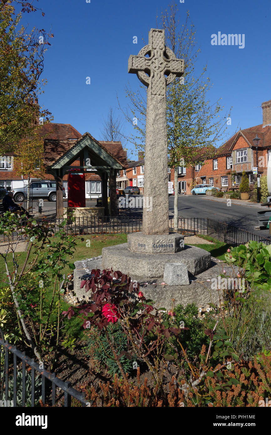 war memorial Ticehurst, East Sussex, United Kingdom Stock Photo - Alamy