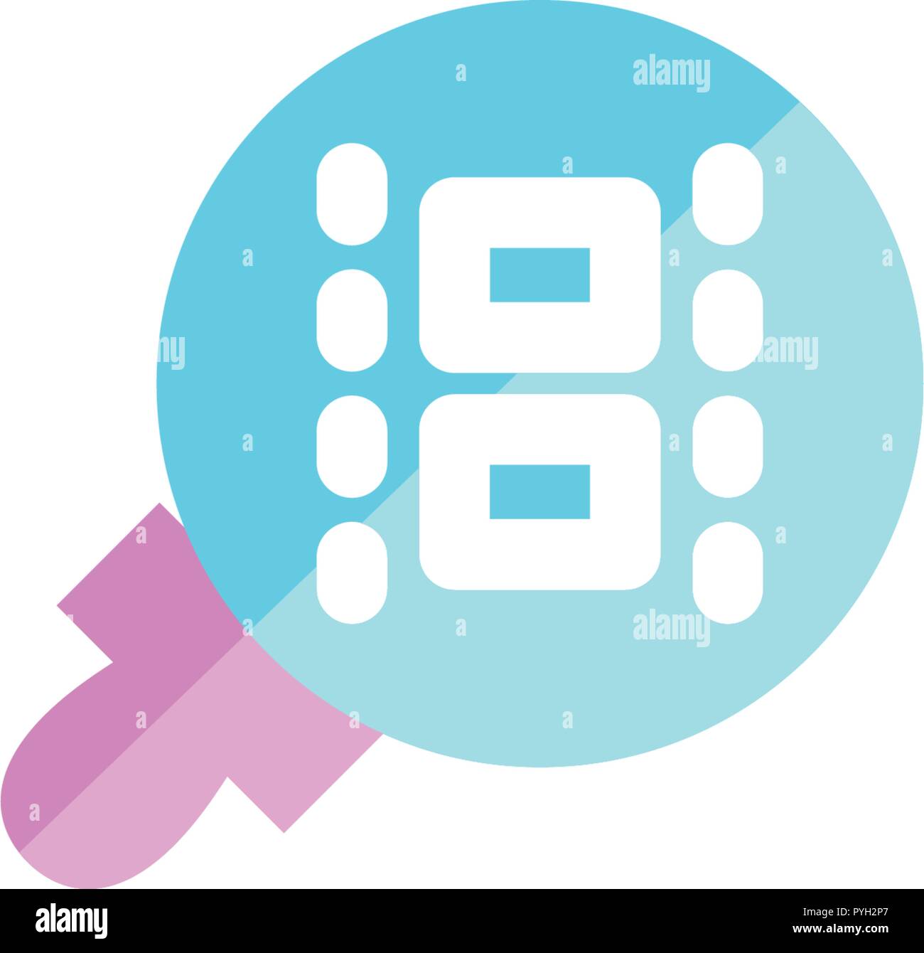 Search Icon Template Vector Sign Design Stock Vector Image & Art - Alamy