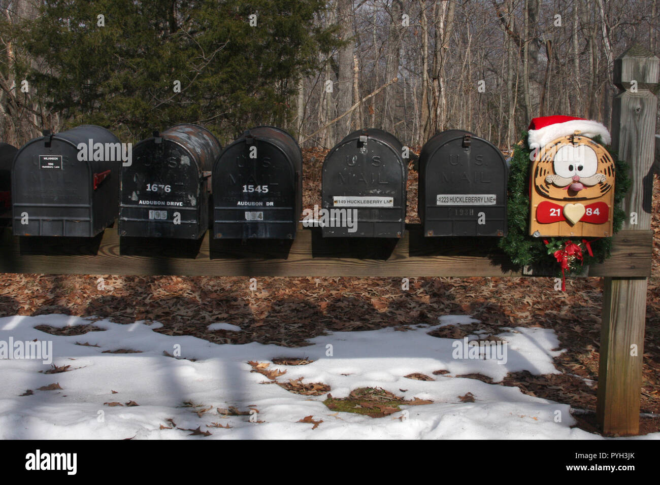 Looking through letterbox hi-res stock photography and images - Alamy