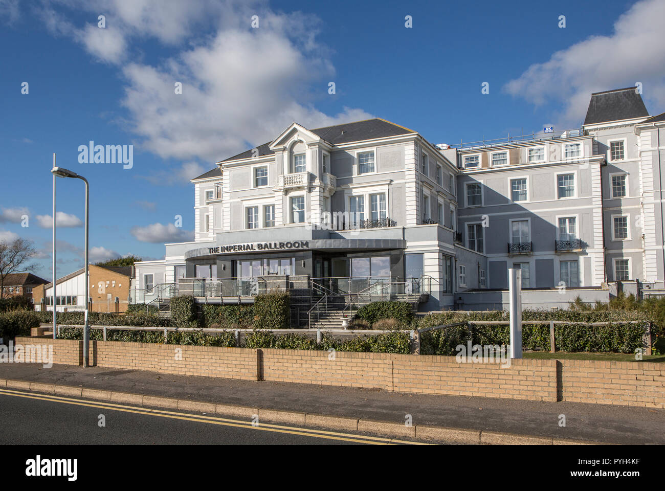 Imperial Hotel, Hythe Stock Photo - Alamy