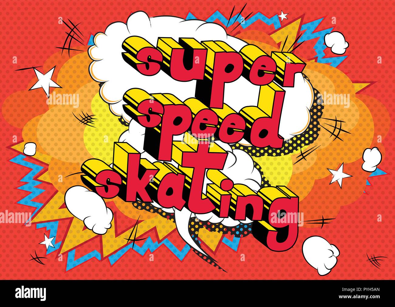 Speedskating Stock Vector Images - Alamy