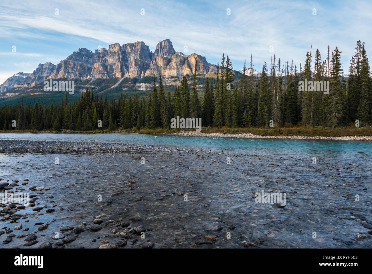 Castle Mountain, Banff NP, Alberta, Canada, by Bruce Montagne/Dembinsky ...