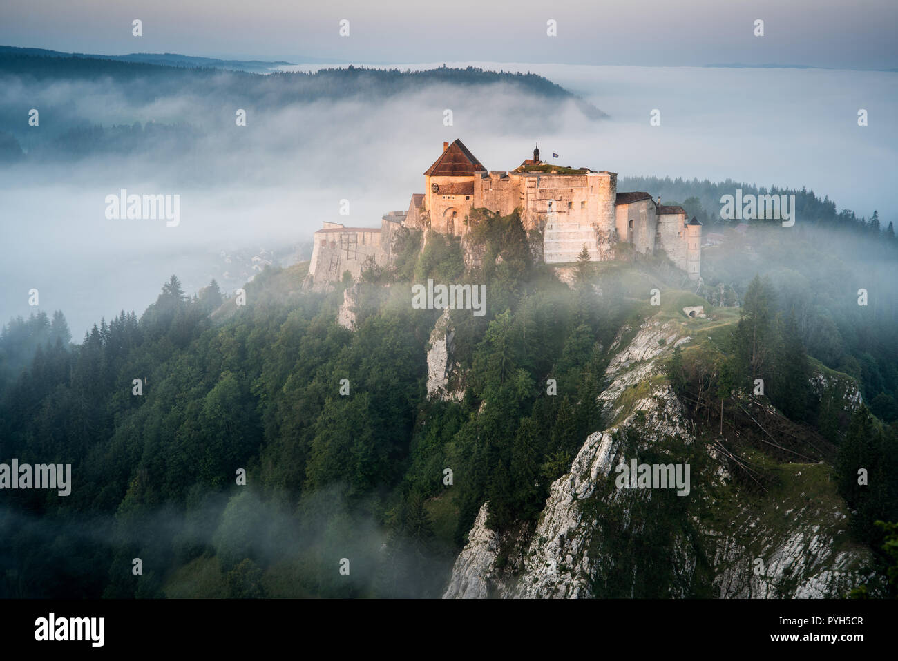 Chateau de joux hi-res stock photography and images - Alamy