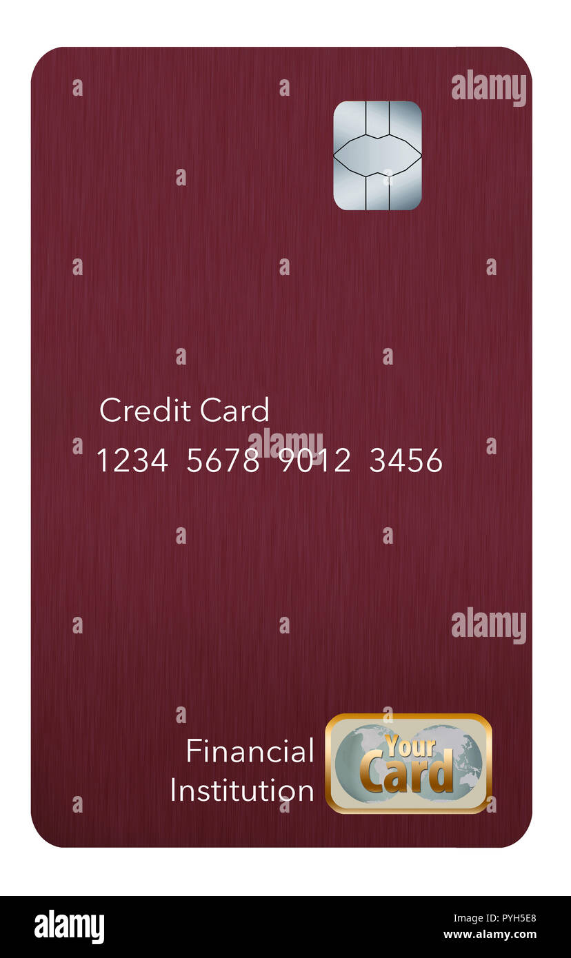 Vertical credit card Stock Photo - Alamy