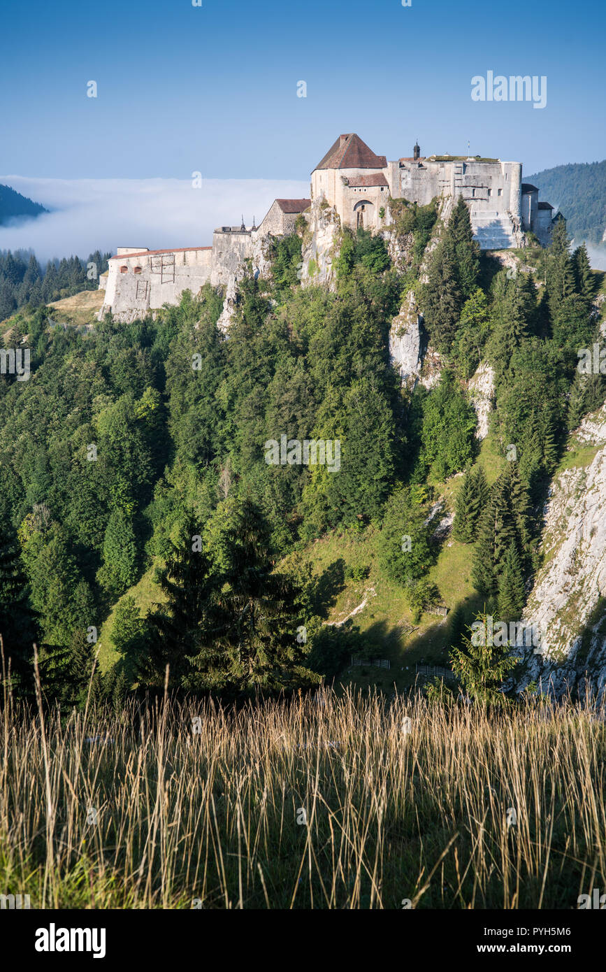 Chateau de Joux, France, Europe Stock Photo - Alamy