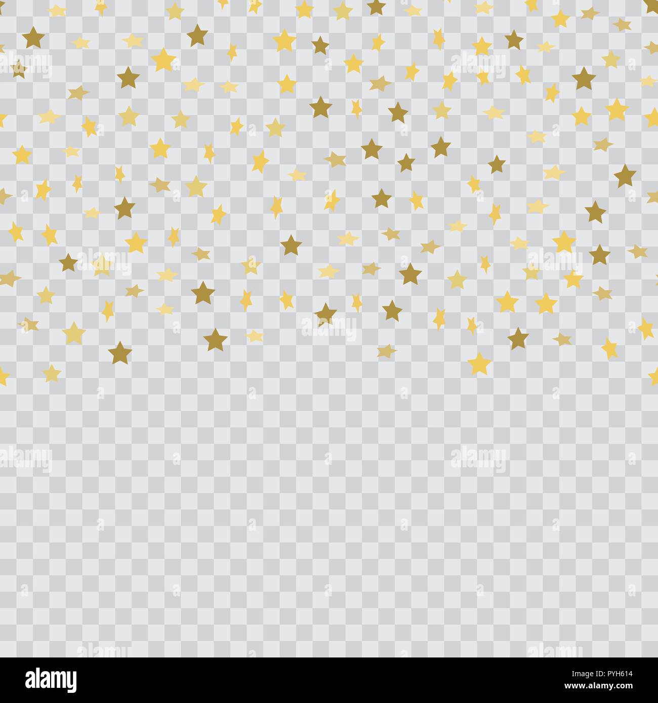 Gold Stars Falling High Resolution Stock Photography and Images - Alamy