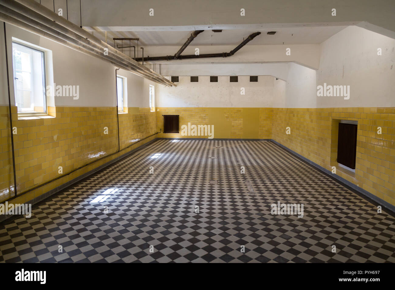 Bavaria, Germany - concentration camp memorial Flossenbuerg ...