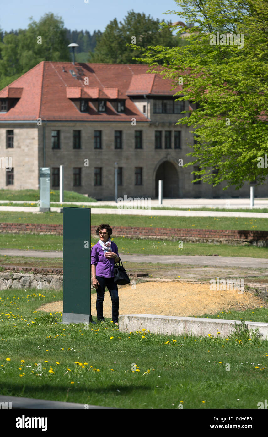 Bavaria, Germany - concentration camp memorial Flossenbuerg, arrest ...