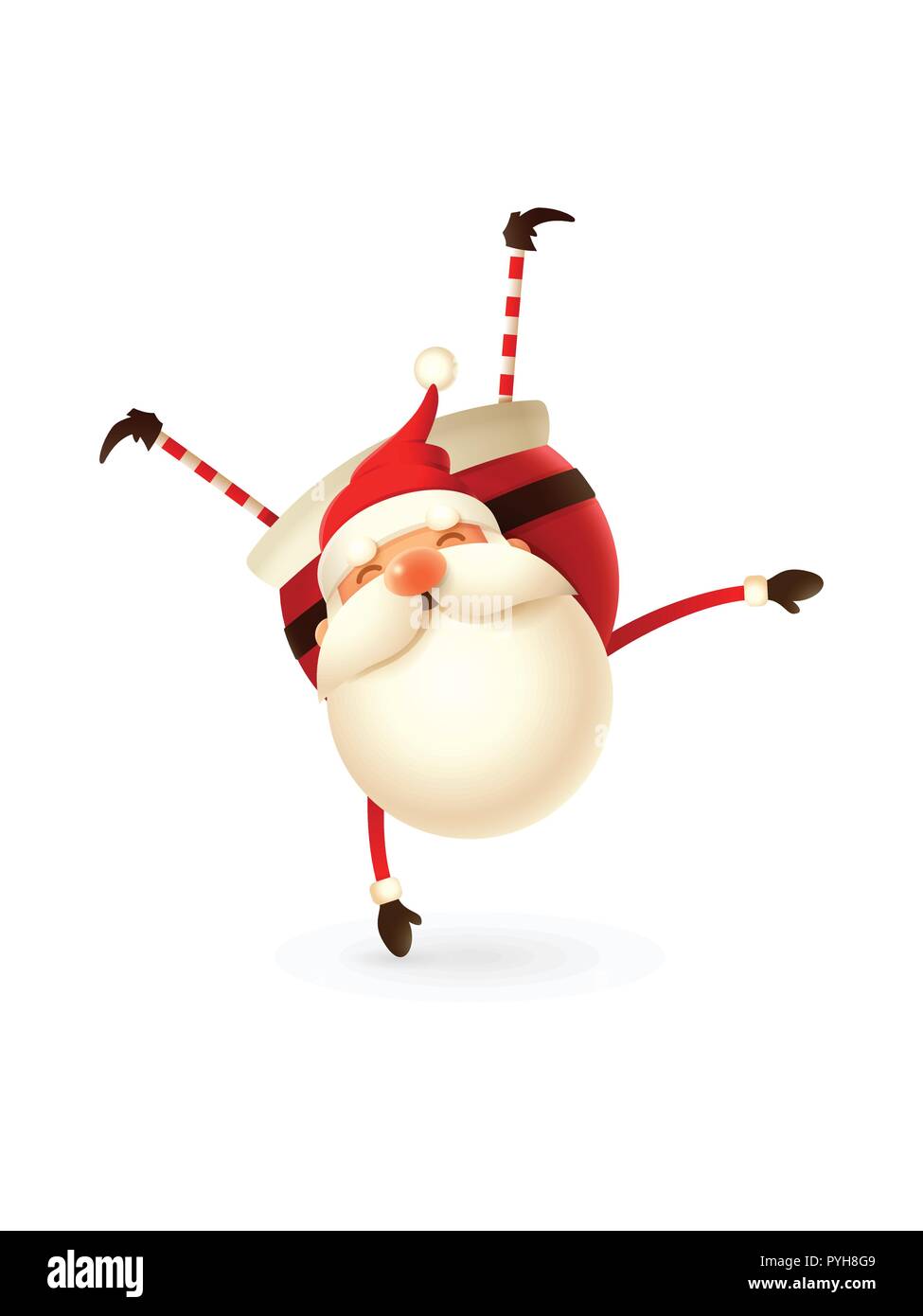 Gymnast vector hi-res stock photography and images - Alamy