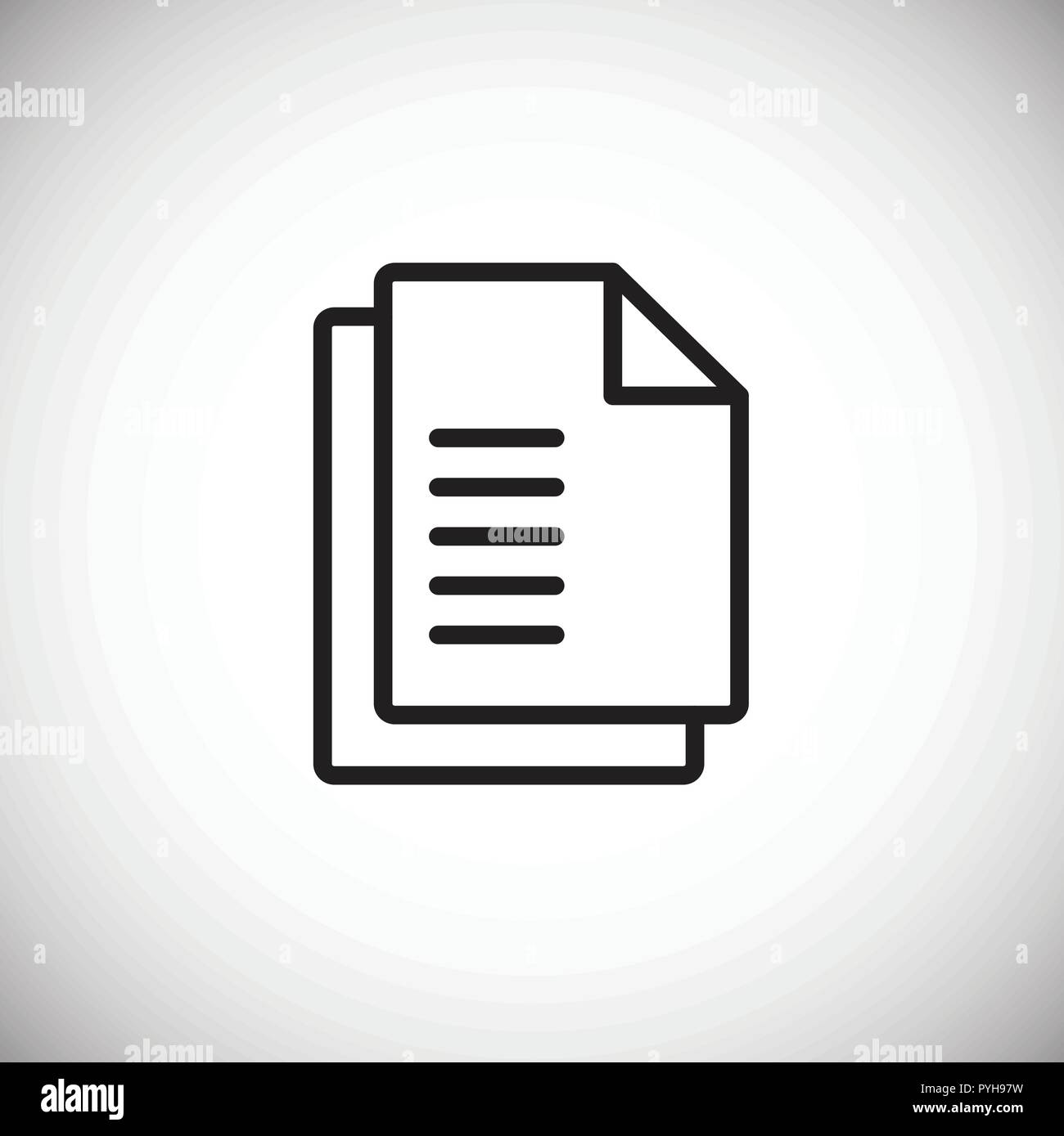 Files on white background Stock Vector Image & Art - Alamy