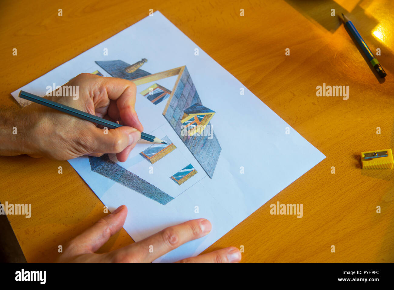 Dibujante hi-res stock photography and images - Alamy