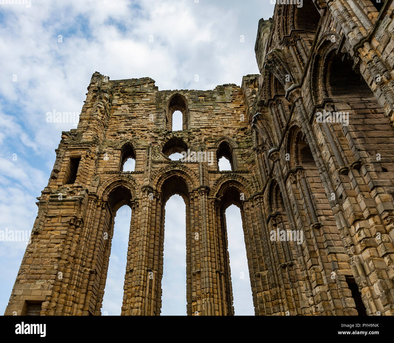 Tynemouth Castle and Priory Stock Photo - Alamy