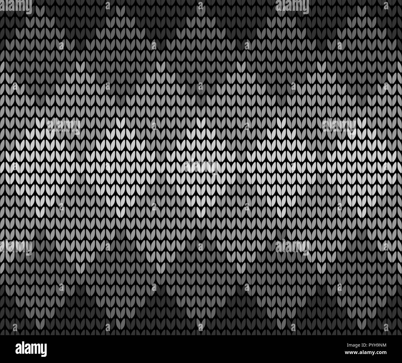 Abstract black and white seamless knitting pattern with squares ...