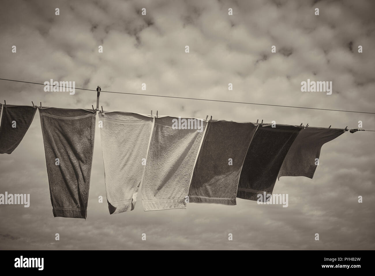 Drying outdoor hi-res stock photography and images - Alamy