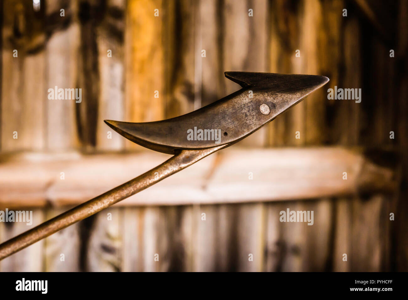 Harpoon Head Mystic Seaport Mystic, Connecticut, USA Stock Photo - Alamy