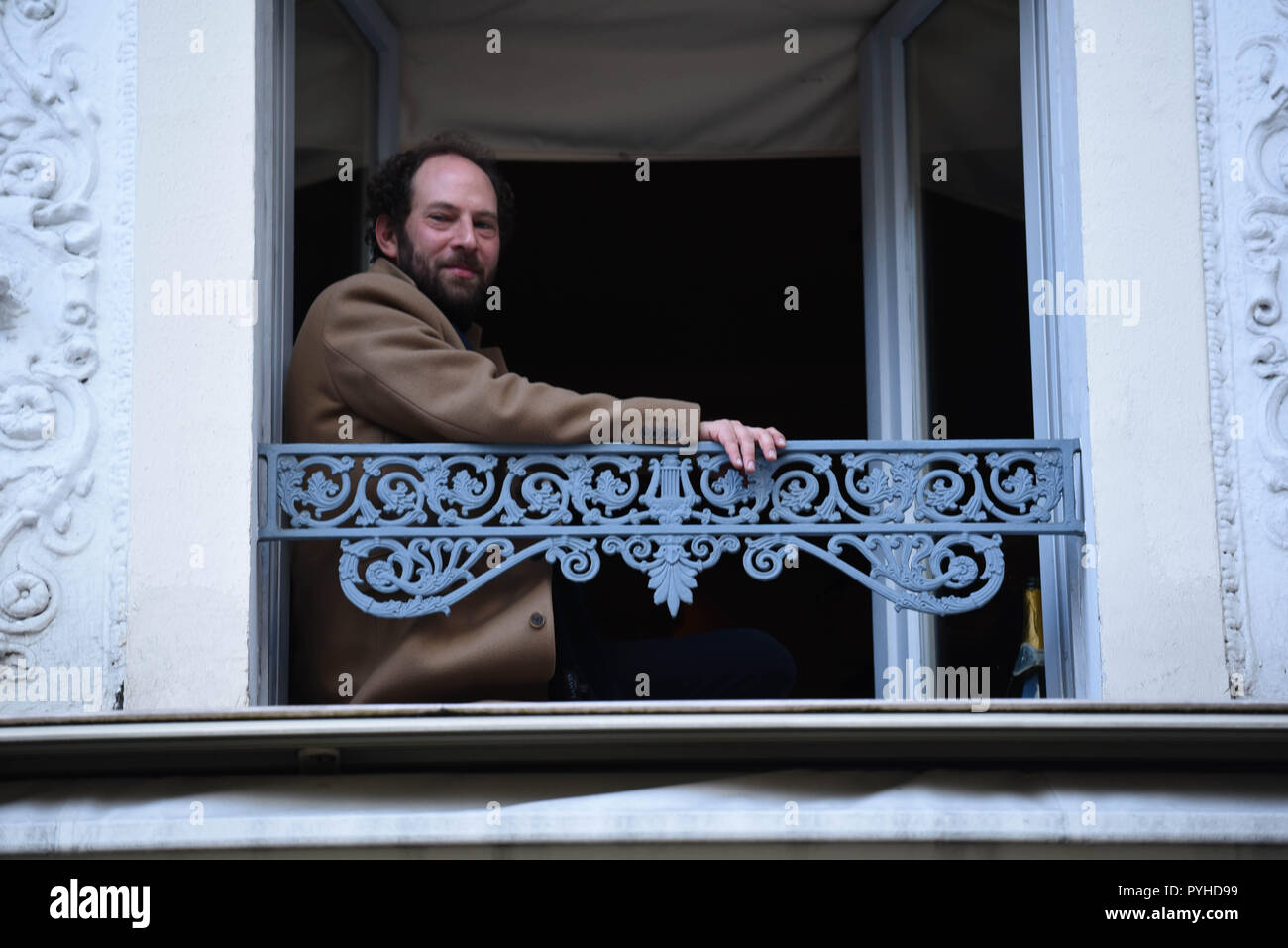 Paris: Eric Vuillard, 2017 Goncourt Prize, and Olivier Guez, Renaudot ...