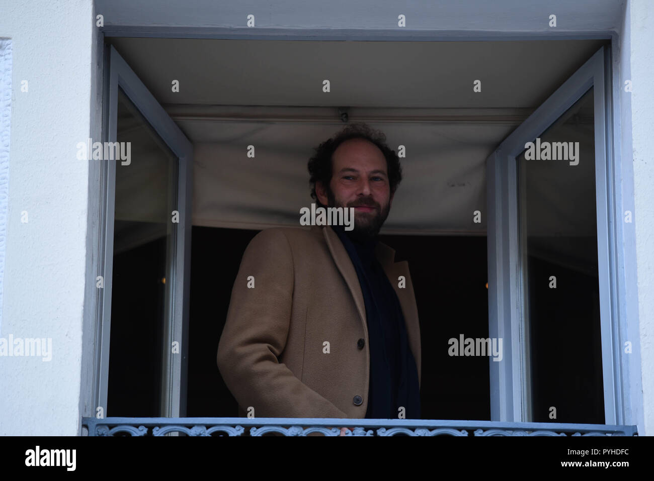 Paris: Eric Vuillard, 2017 Goncourt Prize, and Olivier Guez, Renaudot ...