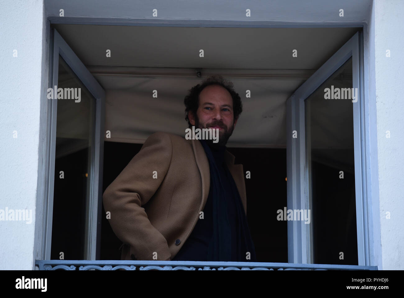 Paris: Eric Vuillard, 2017 Goncourt Prize, and Olivier Guez, Renaudot ...