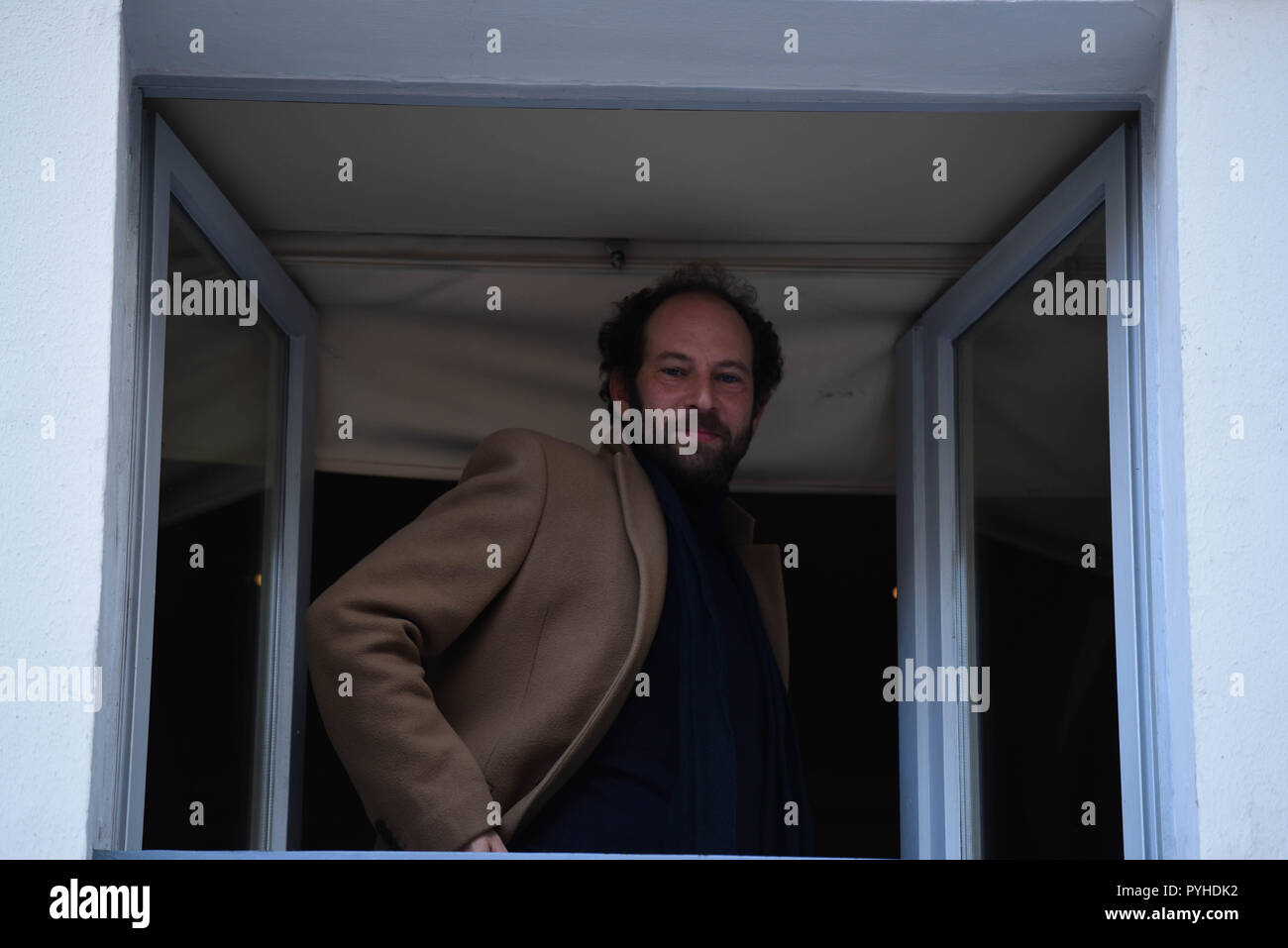 Paris: Eric Vuillard, 2017 Goncourt Prize, and Olivier Guez, Renaudot ...