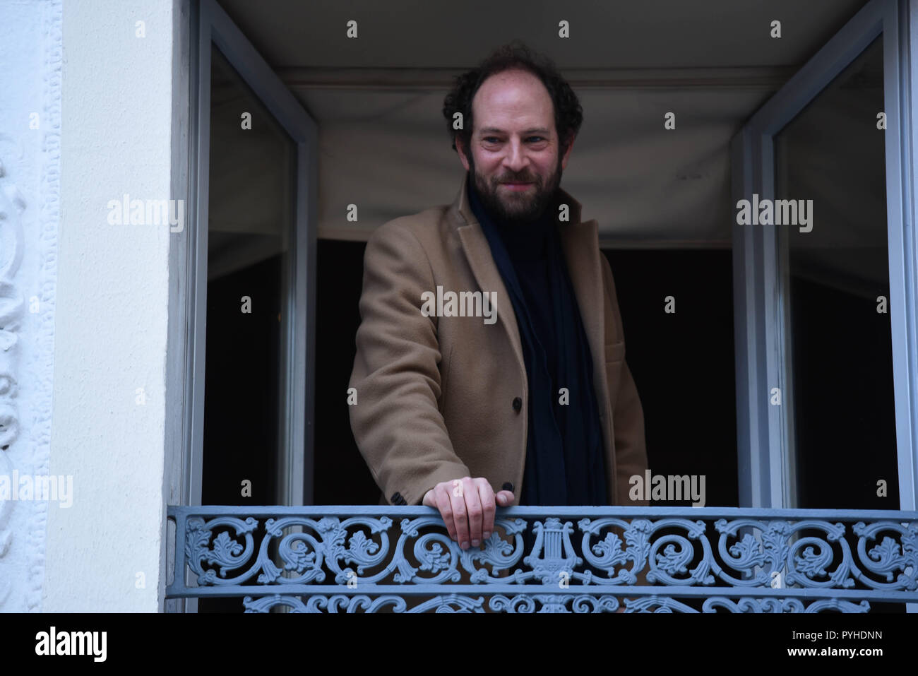 Paris: Eric Vuillard, 2017 Goncourt Prize, and Olivier Guez, Renaudot ...
