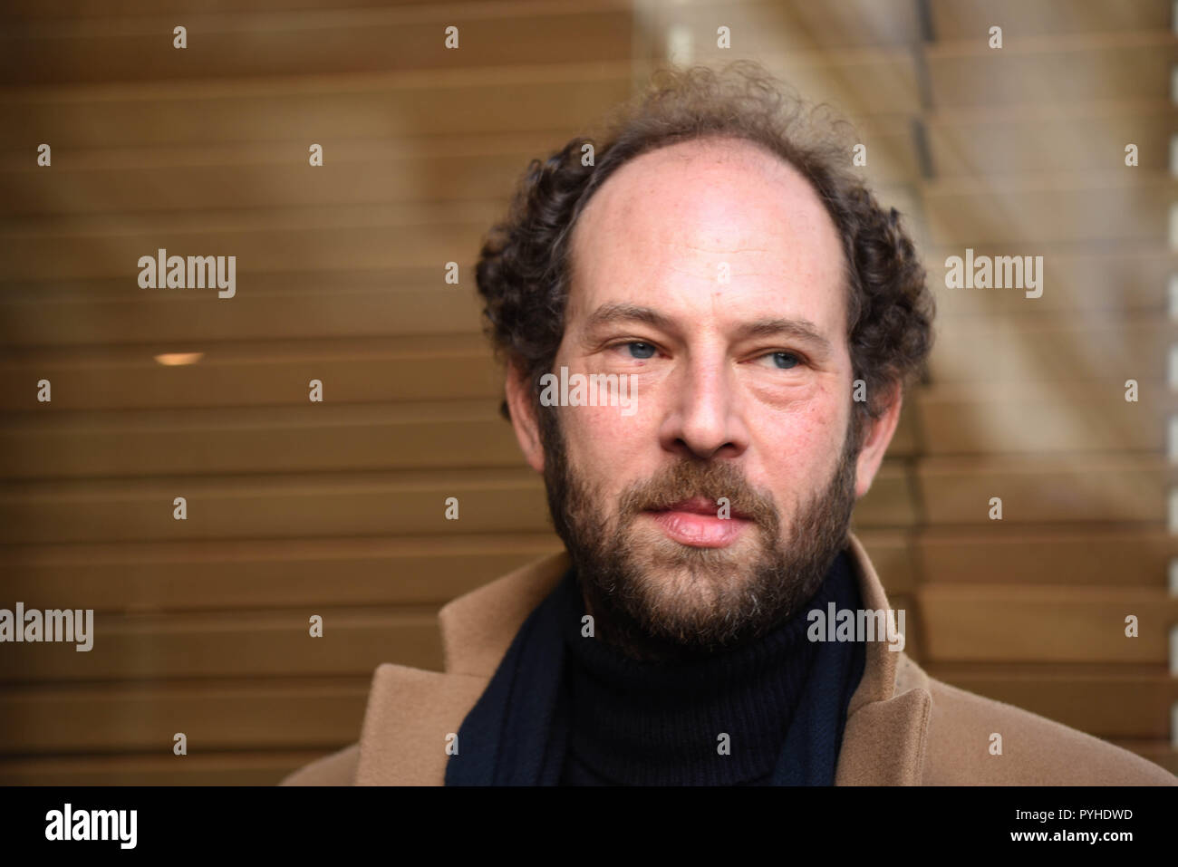 Paris: Eric Vuillard, 2017 Goncourt Prize, and Olivier Guez, Renaudot ...