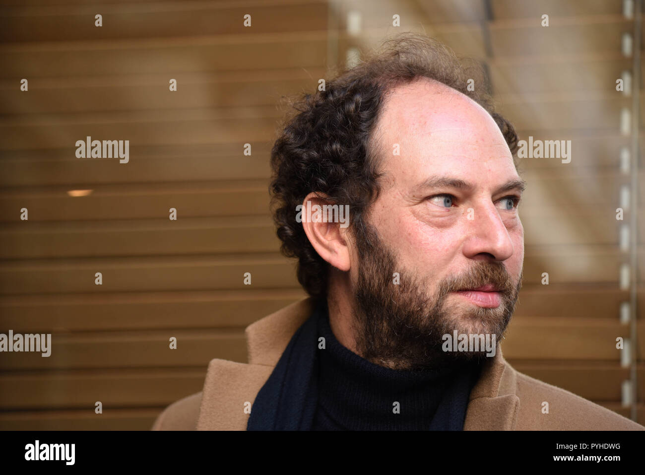 Paris: Eric Vuillard, 2017 Goncourt Prize, and Olivier Guez, Renaudot ...