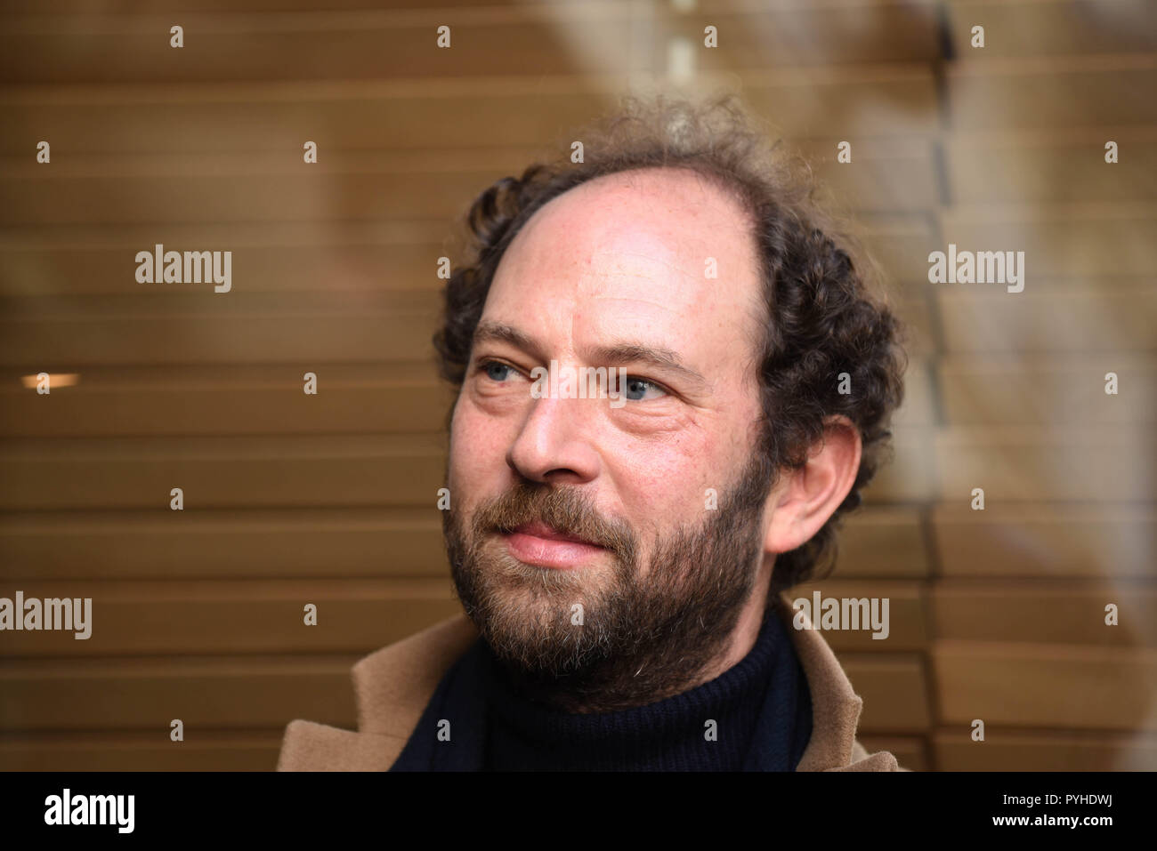 Paris: Eric Vuillard, 2017 Goncourt Prize, and Olivier Guez, Renaudot ...