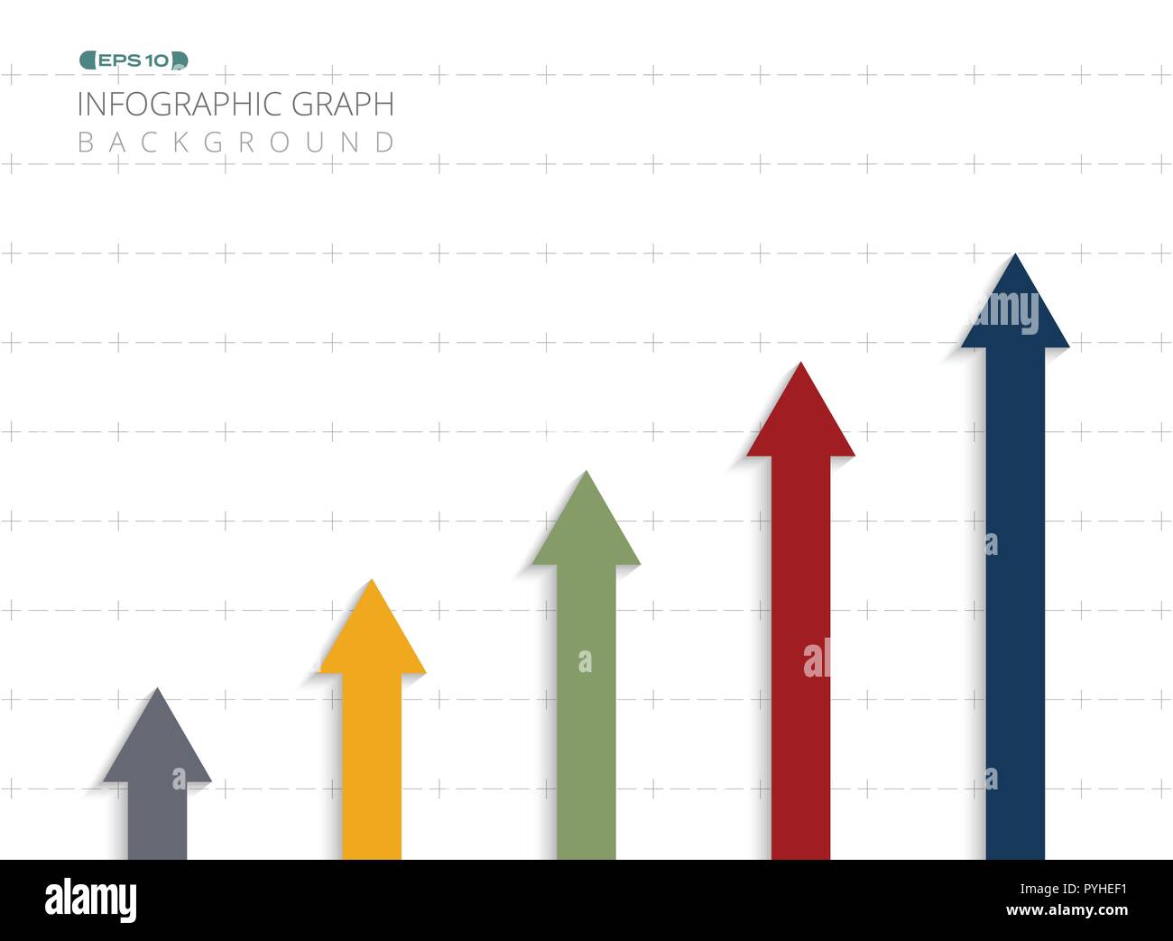 Infographic arrow hi-res stock photography and images - Alamy