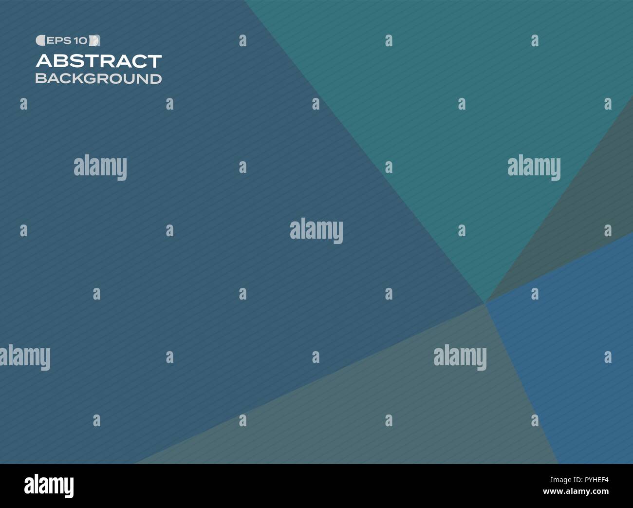 Abstract of flat simple blue color pattern background, vector eps10 ...