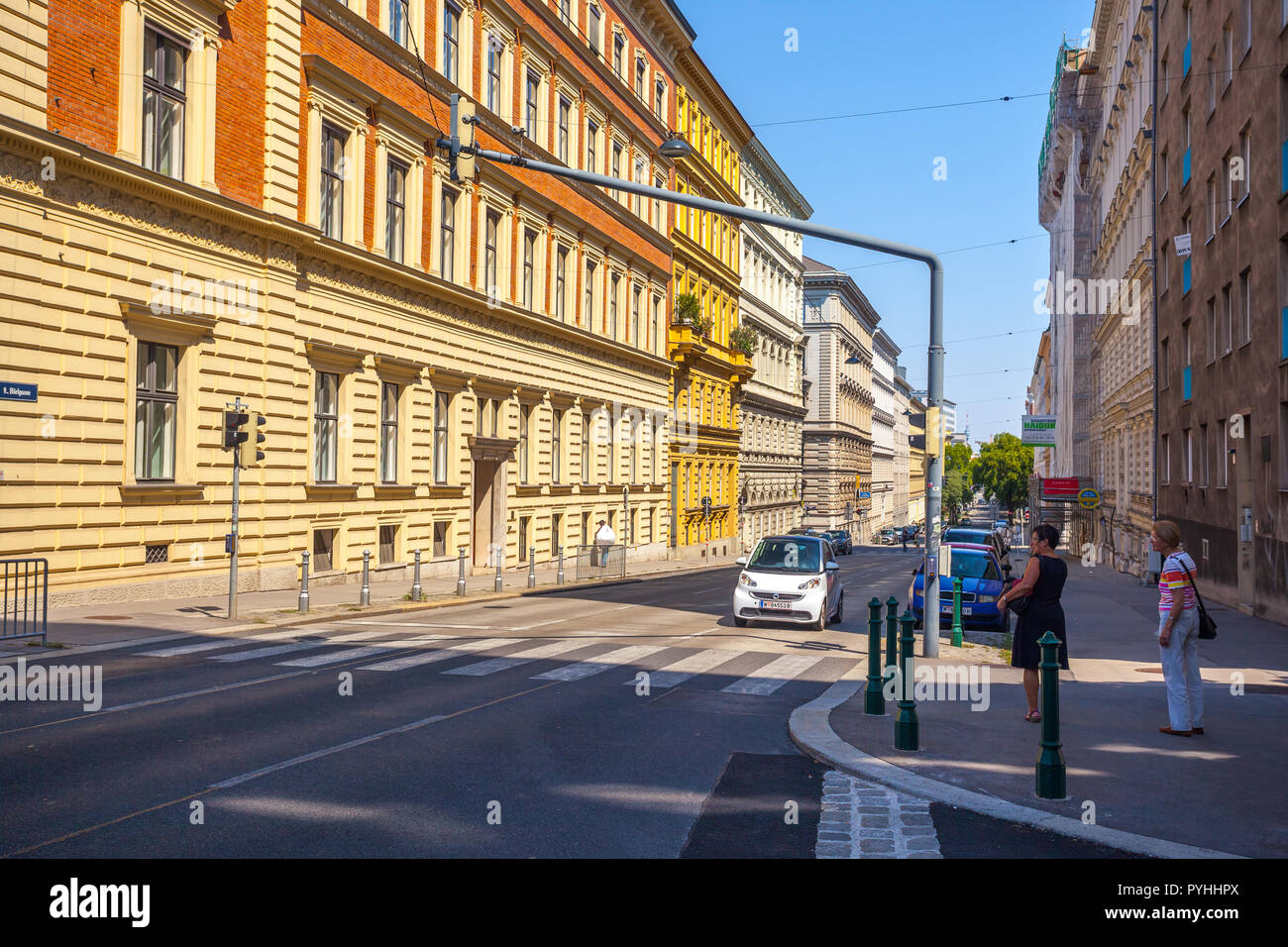 Vienna, Austria - 19.08.2018: Cityscape views of one of Europe's most ...