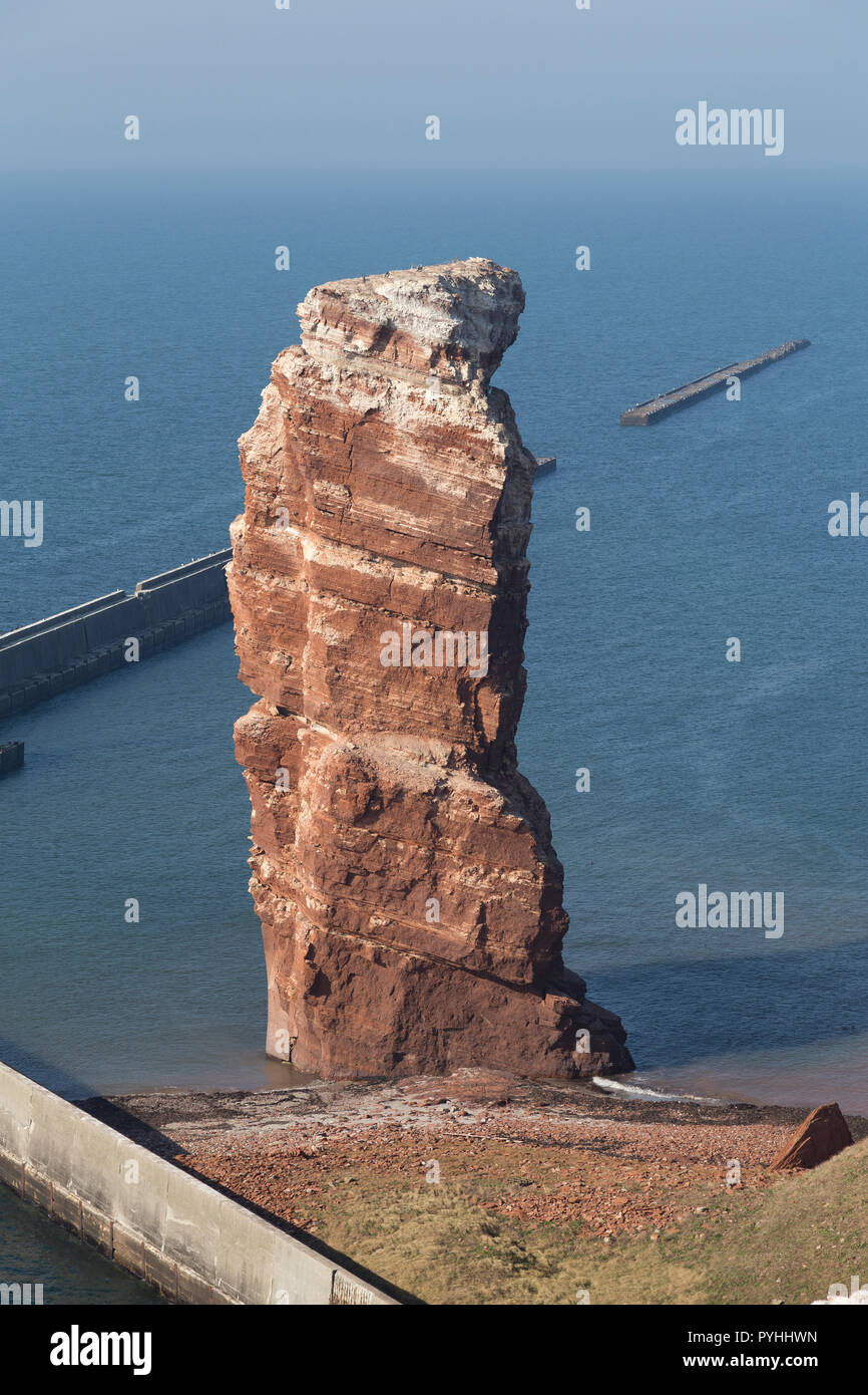 Lange Anna (Long Anna), Heligoland, Schleswig-Holstein, Germany Stock ...